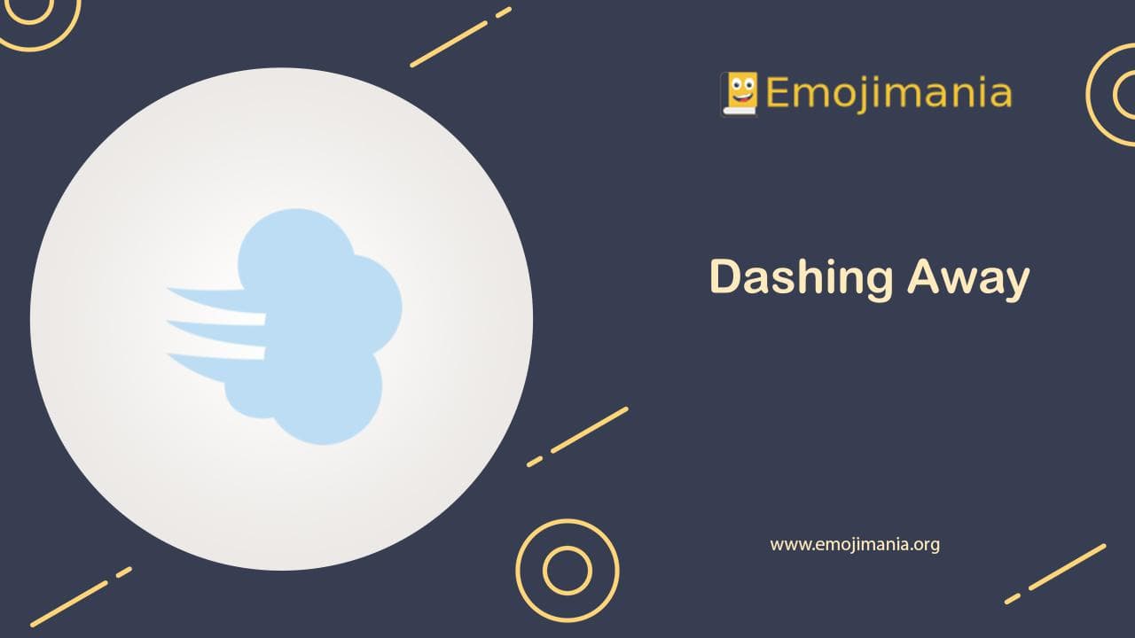 💨 Meaning | Dashing Away Emoji | Copy and Paste