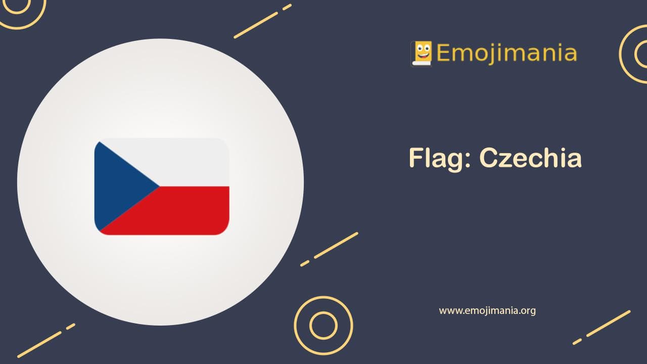 🇨🇿 Meaning | Flag: Czechia Emoji | Copy and Paste