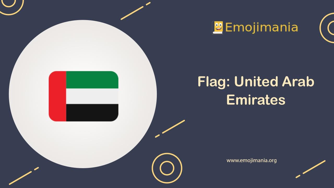 🇦🇪 Meaning | Flag: United Arab Emirates Emoji | Copy and Paste