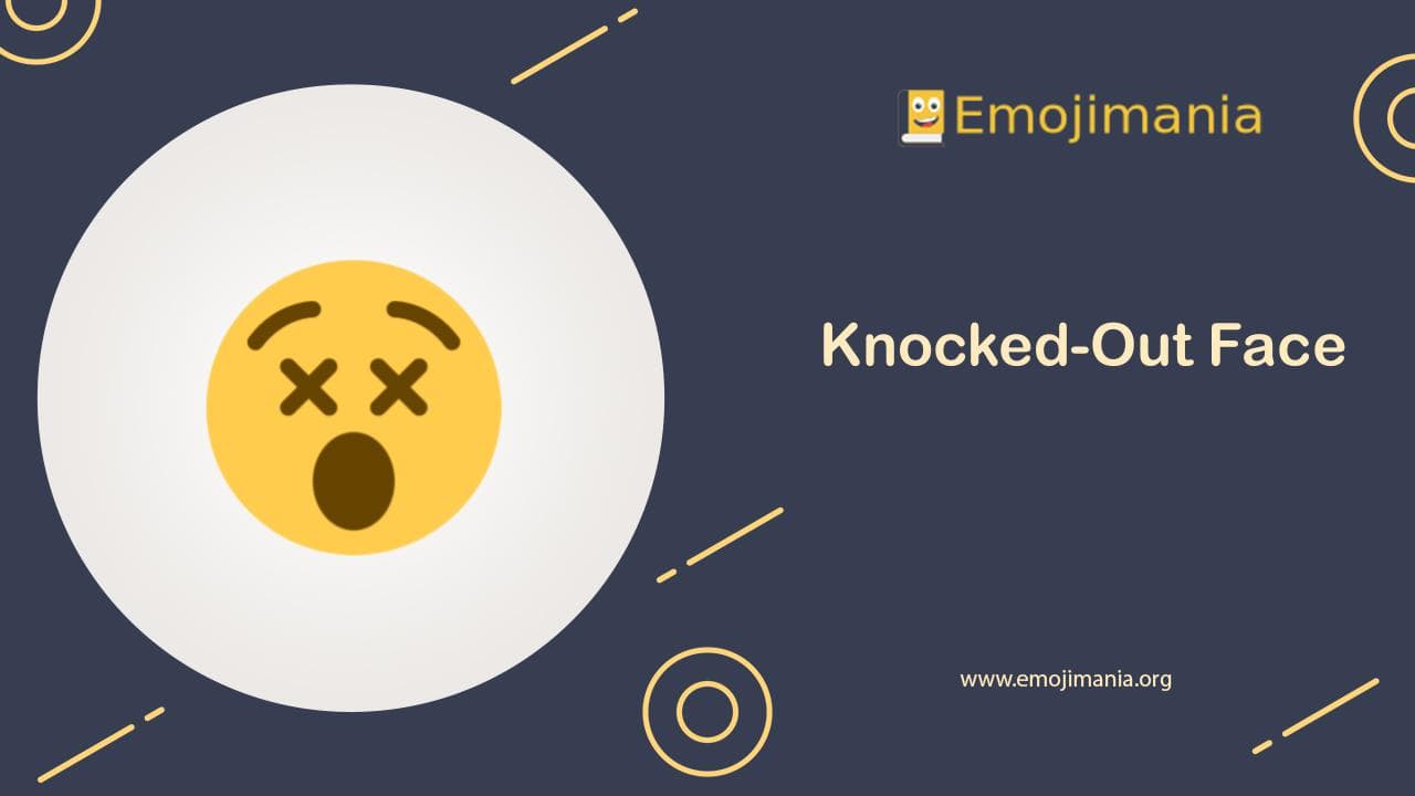 😵 Meaning | Knocked-Out Face Emoji | Copy and Paste