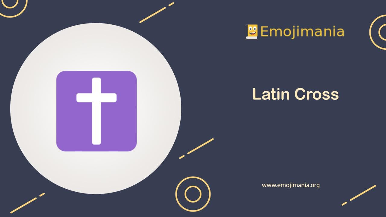 Meaning | Latin Cross Emoji | Copy and Paste
