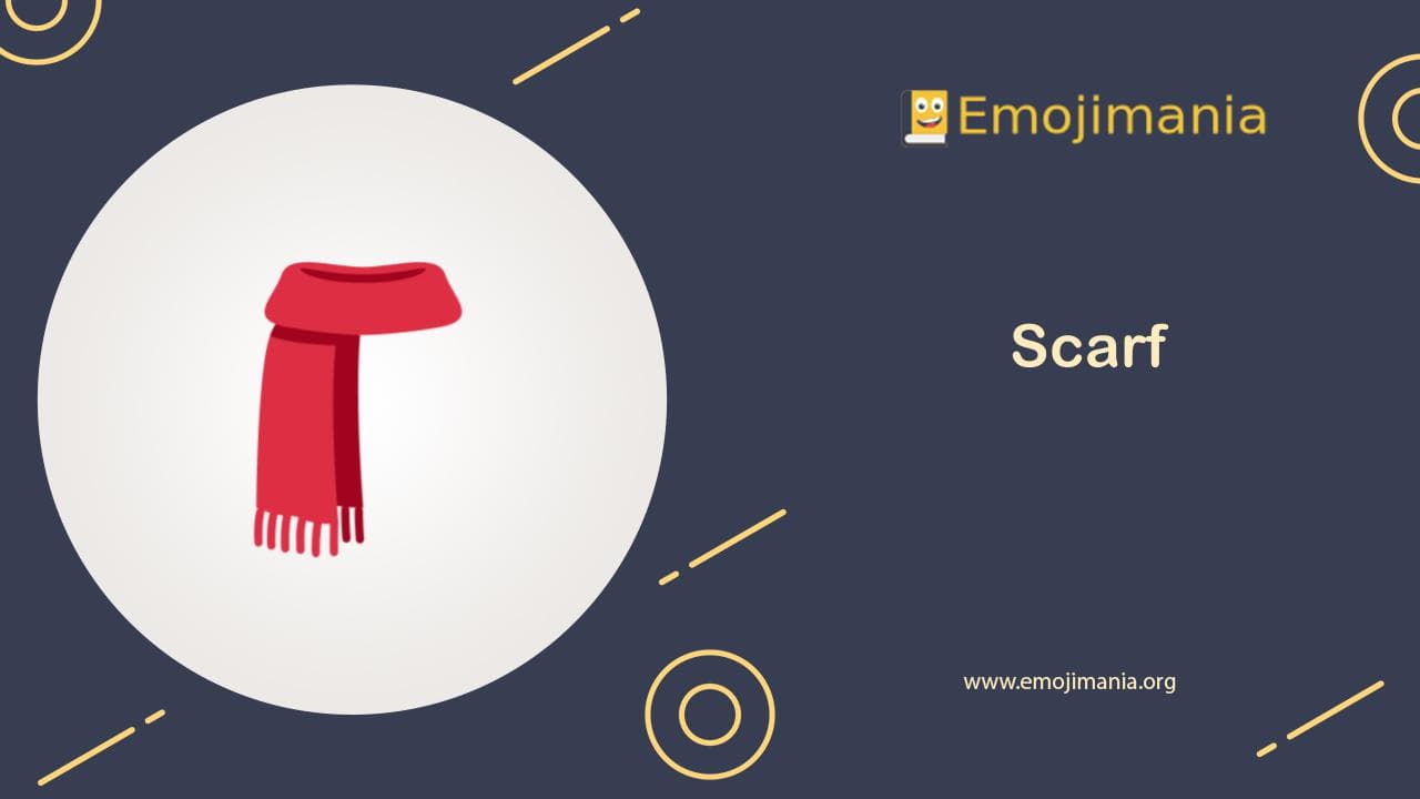 🧣 Meaning | Scarf Emoji | Copy and Paste