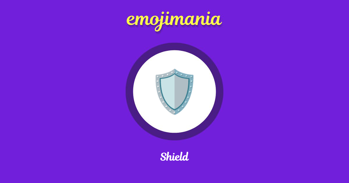 🛡 Shield emoji Copy & Paste - Emojimania