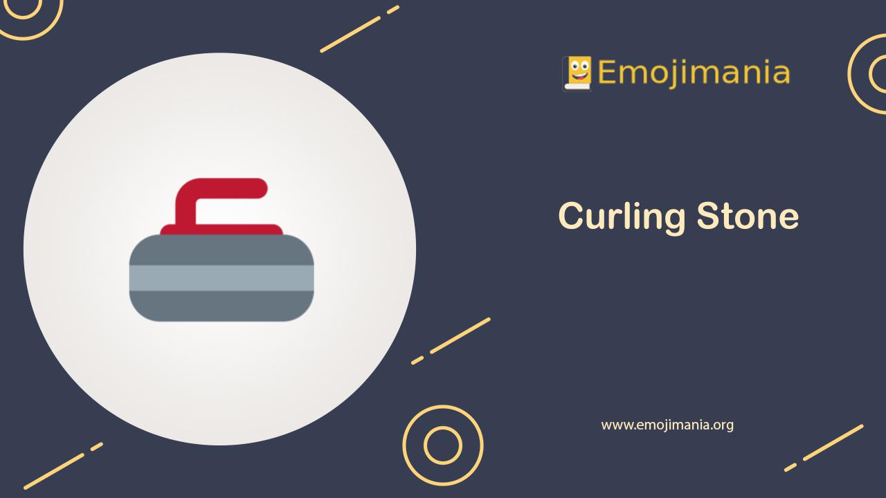 🥌 Meaning | Curling Stone Emoji | Copy and Paste
