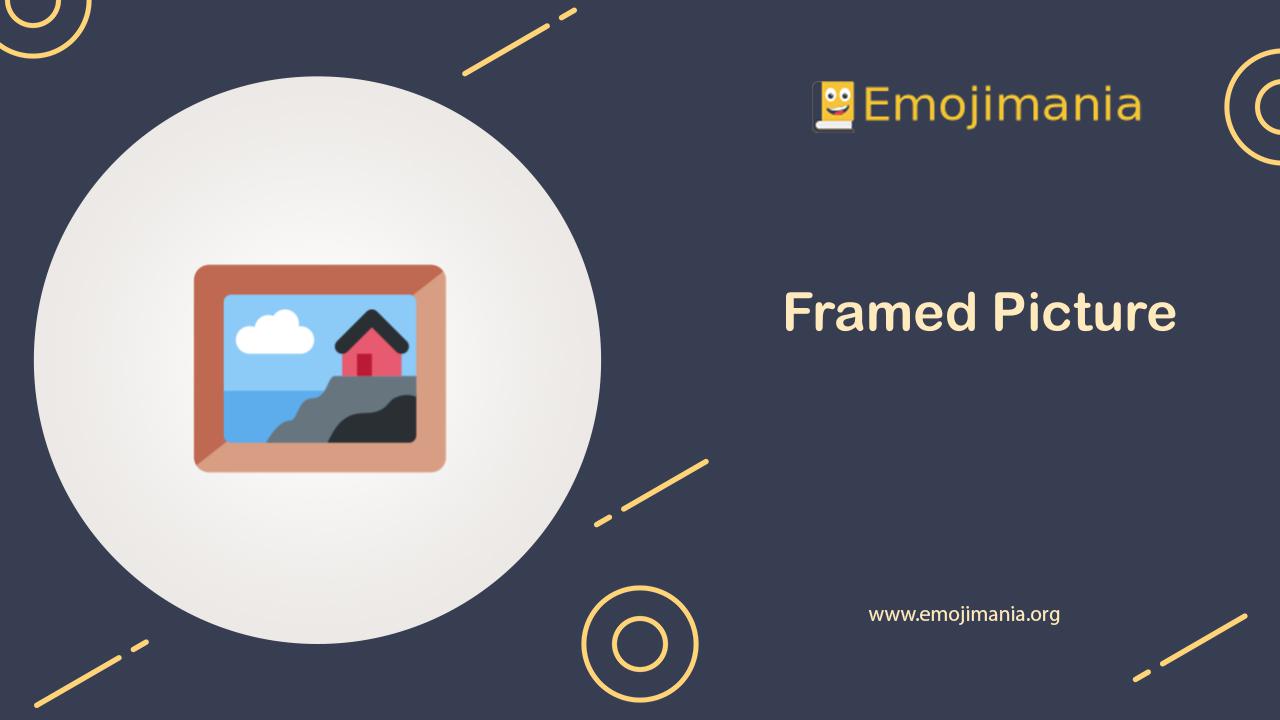 🖼 Framed Picture emoji Copy & Paste - Emojimania