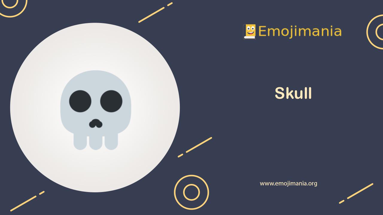 💀 Meaning | Skull Emoji | Copy and Paste