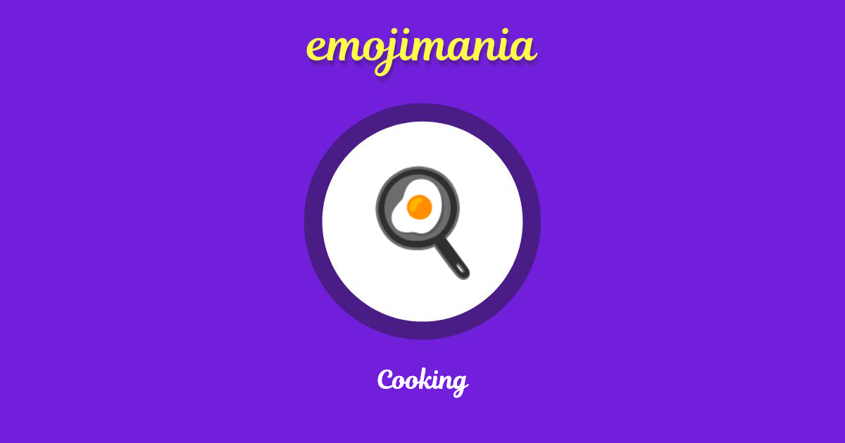 🍳 Cooking emoji Copy & Paste - Emojimania