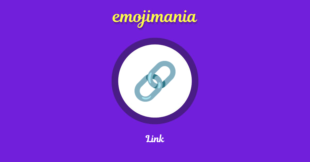 🔗 Link emoji Copy & Paste - Emojimania