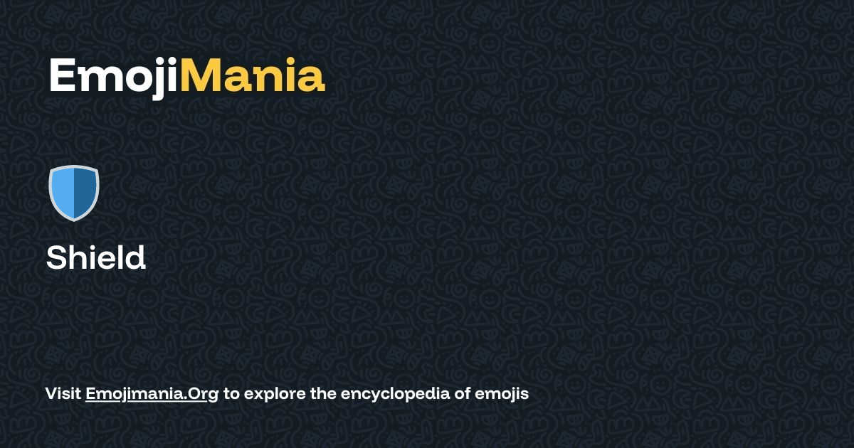 🛡️ Shield Meaning, Combos & Copy paste - EmojiMania